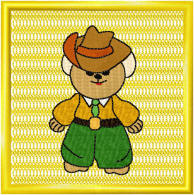 CUTE BEAR SQUARES 1 | OregonPatchWorks